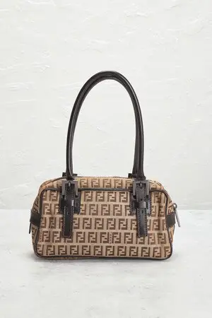 Fendi Mini Zucchino Boston Bag