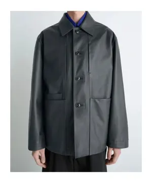 LEMAIRE Leather Workwear Jacket