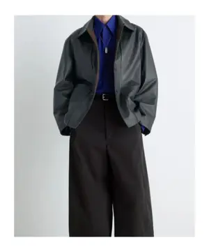 LEMAIRE Leather Workwear Jacket