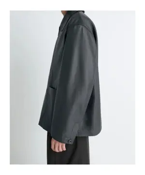 LEMAIRE Leather Workwear Jacket