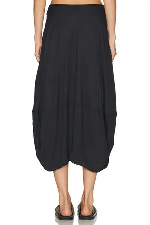 LEMAIRE Balloon Skirt In Black