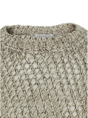 Brunello Cucinelli Open-knit Crewneck Jumper