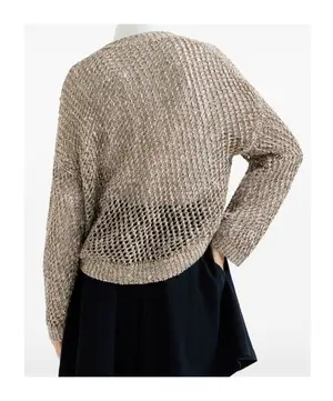 Brunello Cucinelli Open-knit Crewneck Jumper