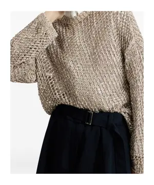 Brunello Cucinelli Open-knit Crewneck Jumper