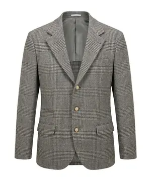 Brunello Cucinelli Long-sleeved Jacket - Gray