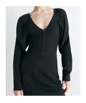 LEMAIRE Bias-cut Raglan-sleeve Midi Dress