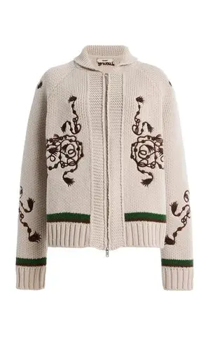 SIEDRES Niasa Wool-blend Cardigan - Multi