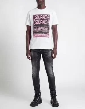 Dsquared2 T-shirt Size Cotton - White