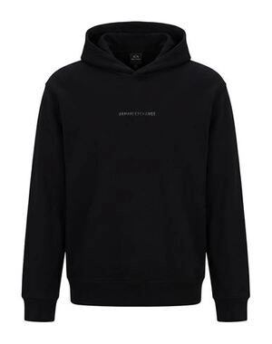 Armani Exchange Cotton Sweatshirt - Black