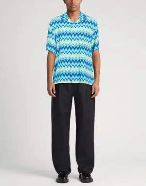 Missoni Shirt Size Viscose - Blue