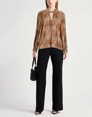CARLA G. Leopard Print Halterneck Top