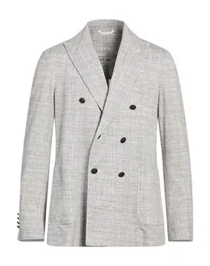 CIRCOLO 1901 Blazer Size Cotton, Elastane - Grey