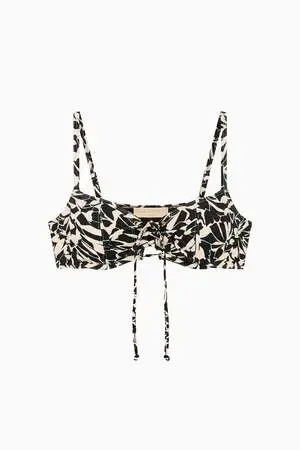 Ulla Johnson Noa Bikini Top - Mercury