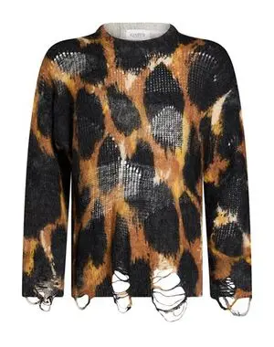 LANEUS Sweater Size Alpaca Wool, Polyamide - Black