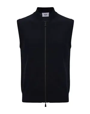 Alpha Studio Cardigan Midnight Size Merino Wool - Blue