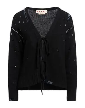 Marni Cardigan Size Virgin Wool, Cashmere - Black