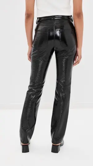 COURREGES Reedition 5-pocket Vinyl Pants