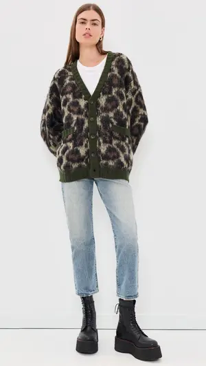 R13 Oversized Cardigan