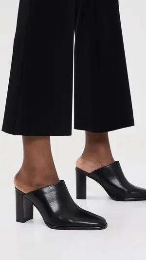 Simkhai Carolyn Leather Mules