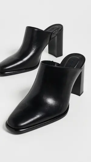 Simkhai Carolyn Leather Mules