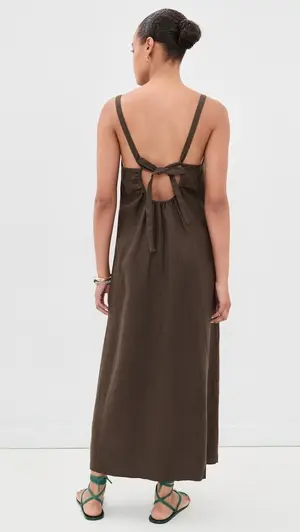 ALEX MILL Maria Linen Mini Dress