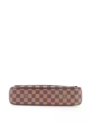 LOUIS VUITTON Damier Aubagne Shoulder Bag - Brown