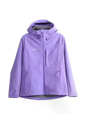 MAMMUT Ultimate Comfort Soft Hooded Zip-up Jacket - Purple
