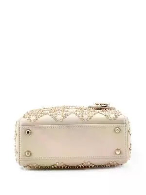 Dior Lady Chain Bag Mini Satchel - Neutrals