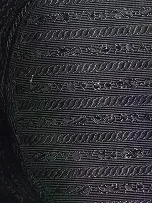Prada Drawstring Printed Canvas And Wicker Small Bucket Bag