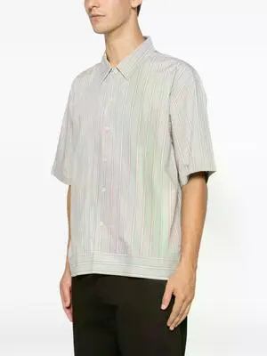 Nn07 Striped Short-sleeve Shirt