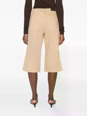 LEMAIRE Wide-leg Denim Shorts