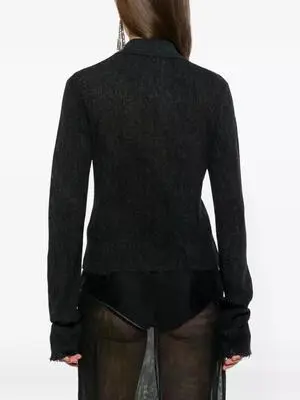 Helmut Lang V-neck Button Cardigan