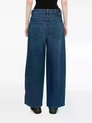 MOTHER Classic Wide-leg Jeans - Blue