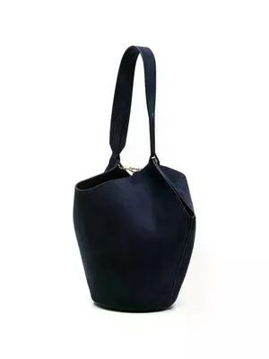 Khaite Mini Lotus Tote Bag - Blue