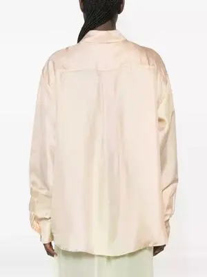 PIERRE-LOUIS MASCIA Floral Print Silk Shirt