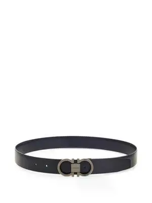 FERRAGAMO Reversible And Adjustable Gancini Belt