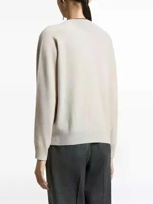 Peserico Striped Crew Neck Sweater