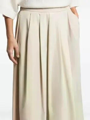 Peserico Pleated Midi Skirt
