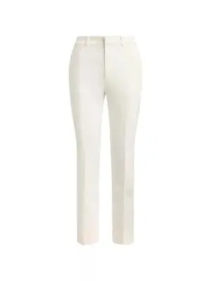 Ralph Lauren Double-faced Slim-fit Trousers - Neutrals