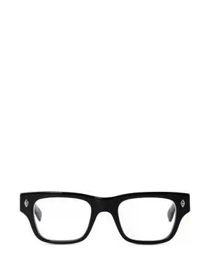 Chrome Hearts Cryptic Rectangle Eyeglasses - Black