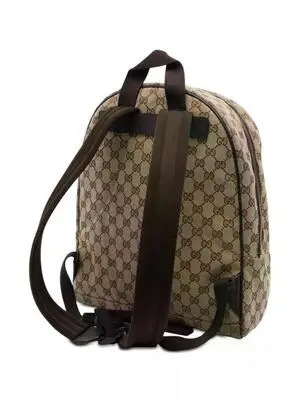 Gucci 2016-2026 Gg Canvas Backpack