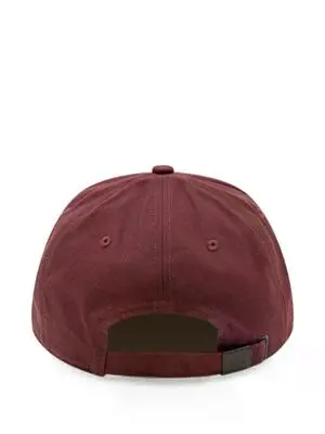 Y3 Logo-appliqué Cap - Red