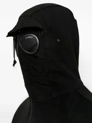C.P. COMPANY Goggle-detail Zip-up Sweatshirt