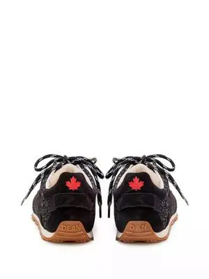 Dsquared2 Glitter Embellished Lace-up Sneakers