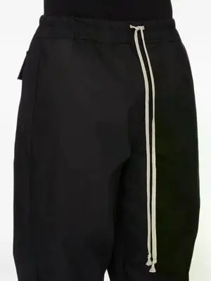 Rick Owens Dietrich Drawstring Waist Trousers - Black