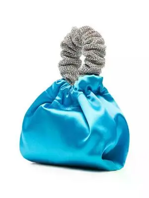 TWENTY FOURHAITCH Crystal-embellished Clutch Bag