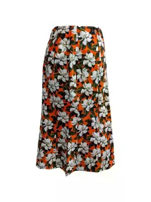 Alice + Olivia Stephine Floral-print Skirt