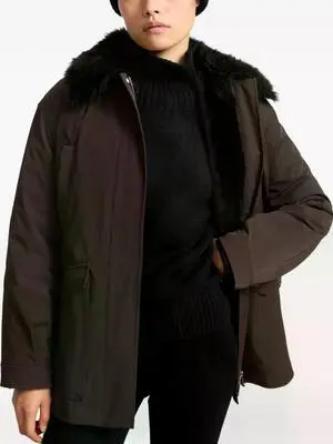 YVES SALOMON Shearling-collar Parka