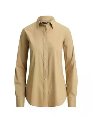 Ralph Lauren Embroidered Logo-plaque Shirt - Neutrals