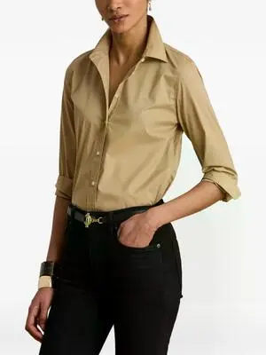 Ralph Lauren Embroidered Logo-plaque Shirt